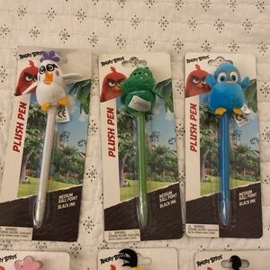 angry birds | Office | Angry Birds Plush Pens | Poshmark
